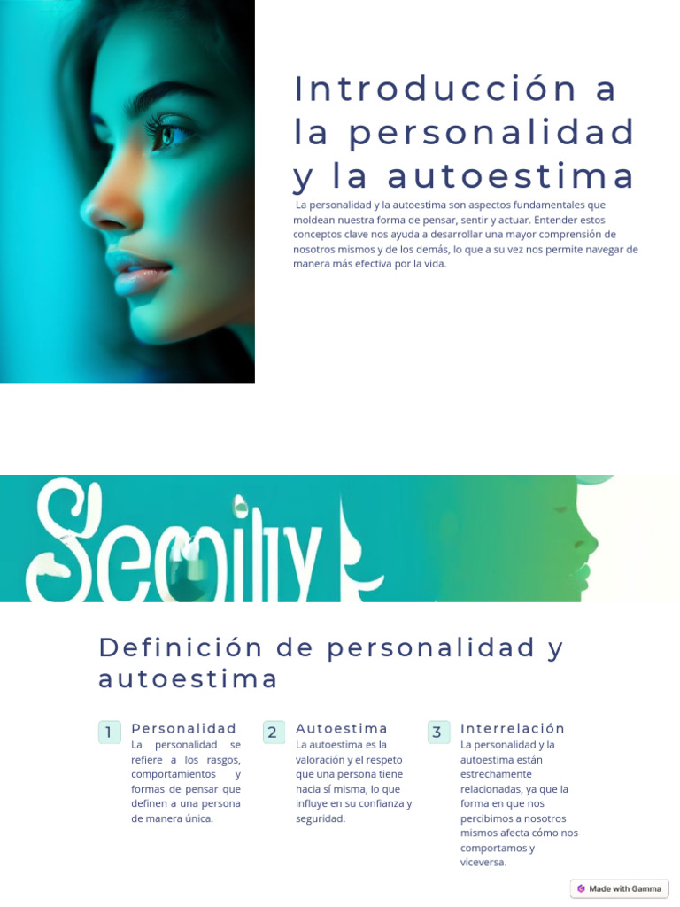 Introduccion A La Personalidad y La Autoestima - PDF - 20240610 ... Introduccion A La Personalidad y La Autoestima - PDF - 20240610 ...