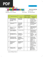 Contoh Ceklis Penilaian Anak TK | PDF | Karier & Perkembangan