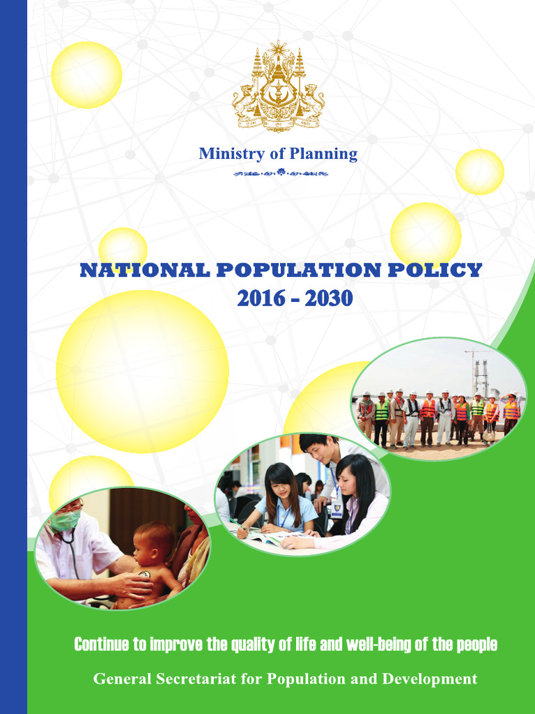 NPP 2016 2030 Booklet (English) | PDF | Total Fertility Rate | Economic ...