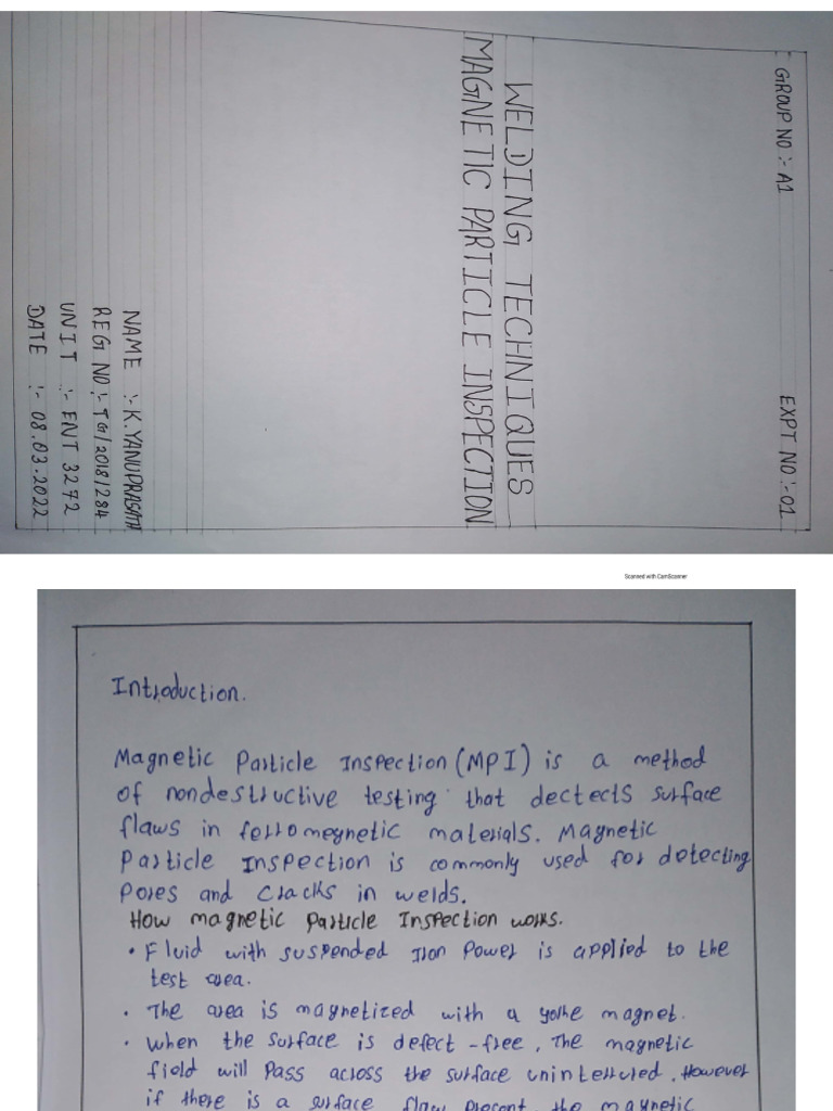 Welding Magnatic | PDF