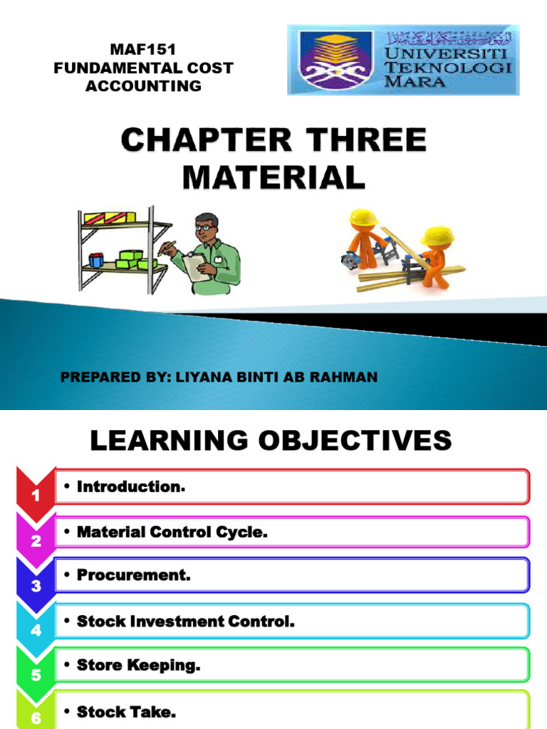Chapter 3 Material | PDF | Lean Manufacturing | Inventory