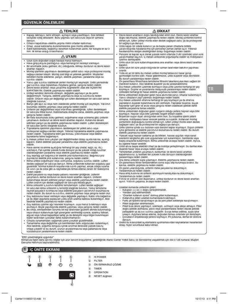 Alarko Carrier Xpower Gold | PDF