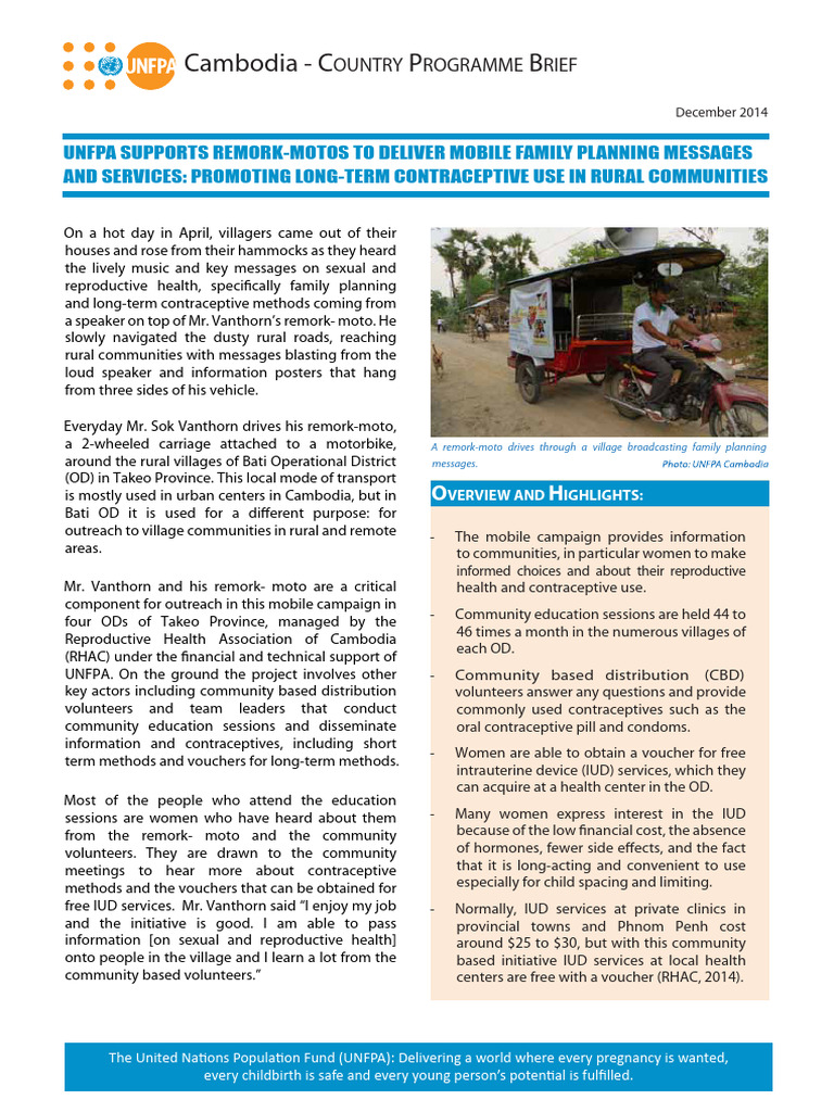 Flyer A4 Mototodelivery 02 | PDF | Family Planning | Birth Control