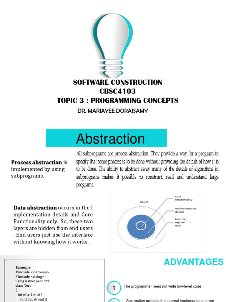 Topic 3 | Download Free PDF | Abstraction (Computer Science) | Information Technology