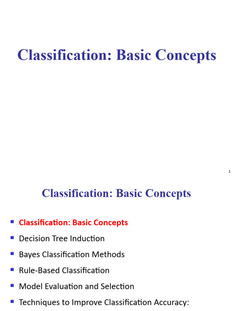 10 Classification New 1 | PDF | Statistical Classification | Bayesian Inference