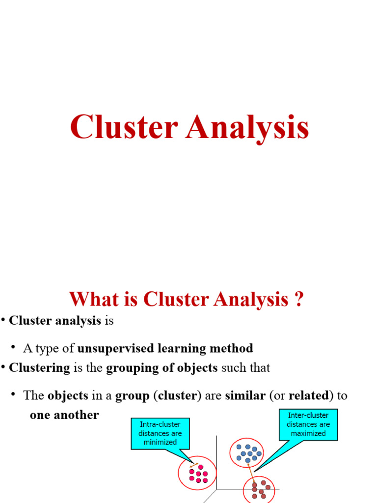 7 Cluster Analysis | Download Free PDF | Cluster Analysis | Mathematics