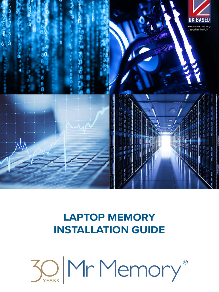 Laptop Memory Installation Guide | PDF | Laptop | Equipment