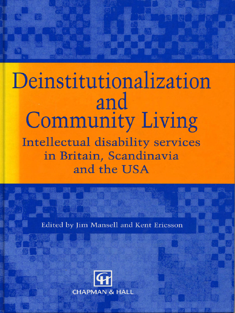 Mansell 1996 Deinstitutionalisation and Community Living Book | PDF ...