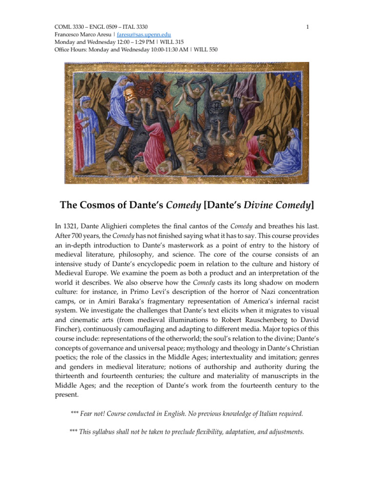 Exploring Dante's Divine Comedy | PDF | Divine Comedy | Dante Alighieri