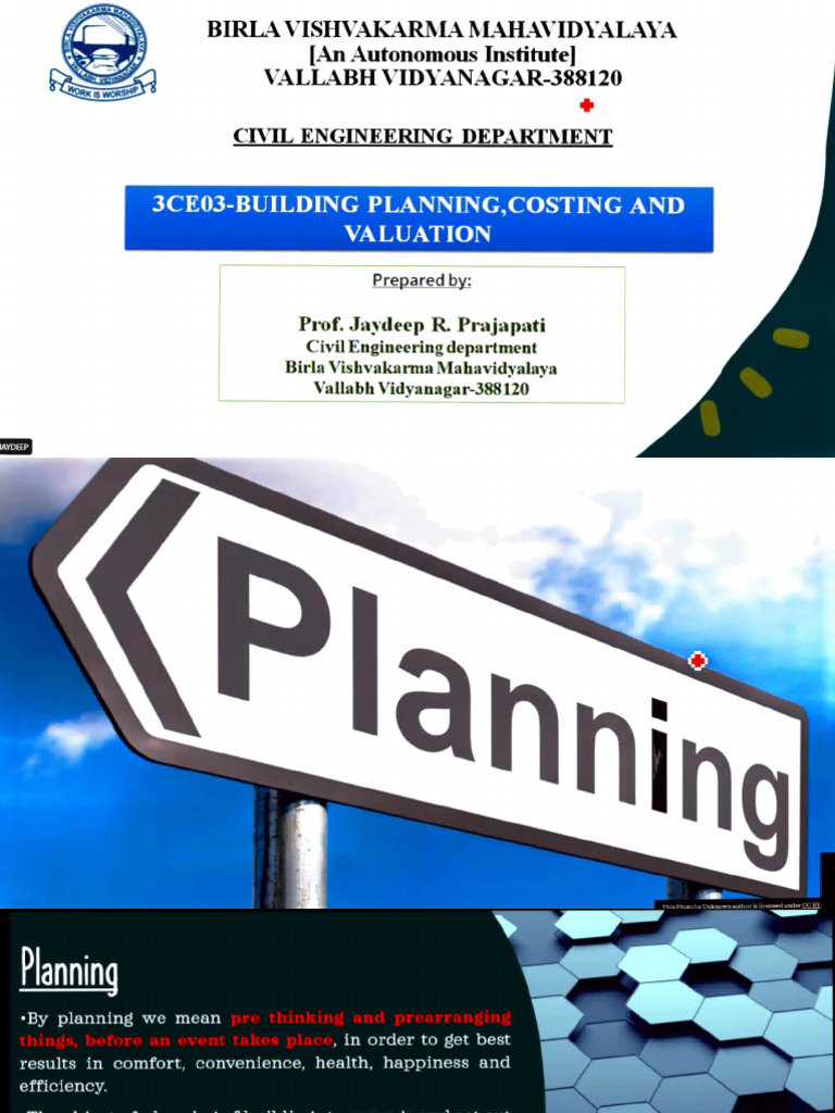 Building Planing | PDF
