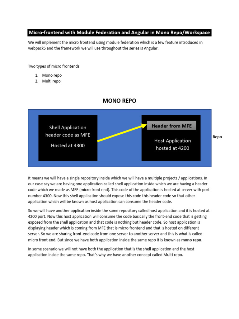 Micro Frontend | PDF | Computing | Software