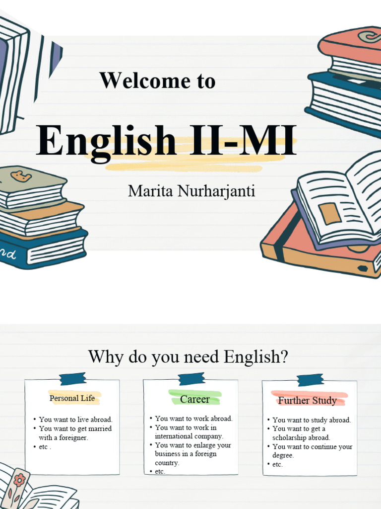 DM013 2024 DM013 Intro English II | PDF | English Language | Sentence (Linguistics)