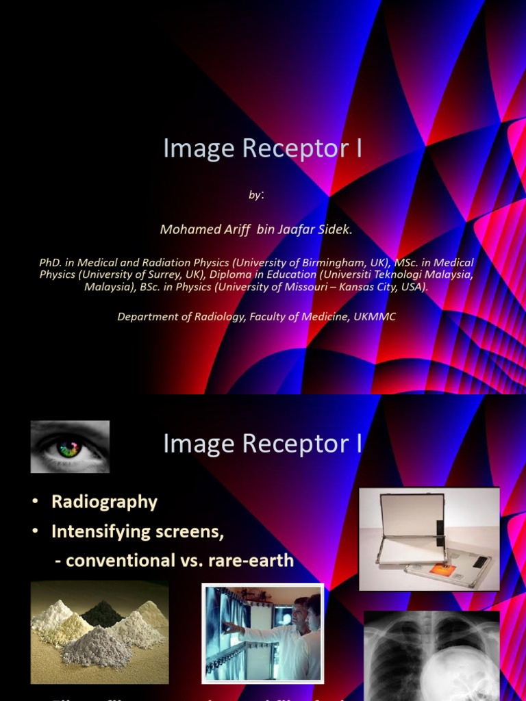 Image Receptor II | PDF | Optics | Scientific Phenomena