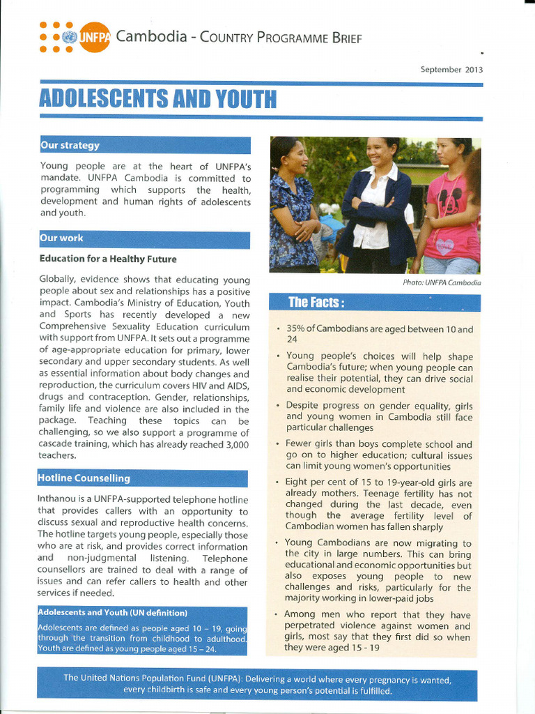 Factsheet Adolescent | PDF