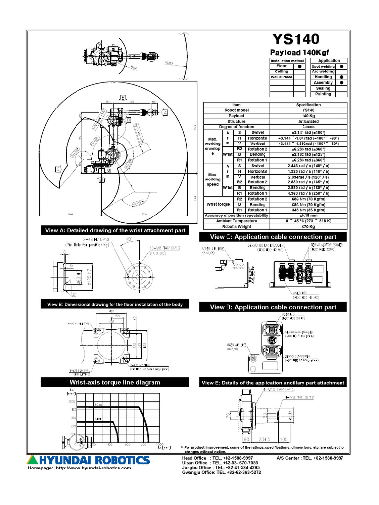 Ys140 Catalog - Eng | PDF | Rotation | Mechanical Engineering