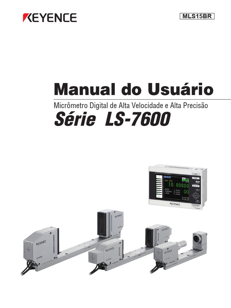 Ls 7601 Manual Micrometro Keyence | PDF | Temperatura | Barulho