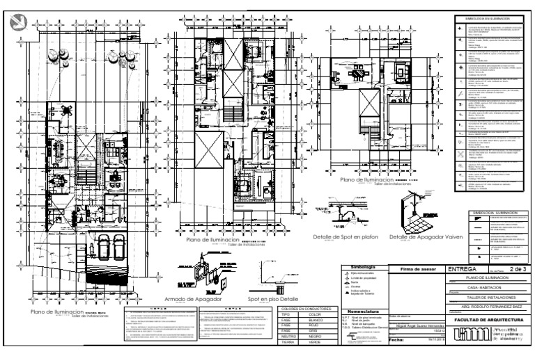 15-Plano de Instalaciones Electricas e Iluminacion 2 de 3 | PDF | Construyendo tecnología ...