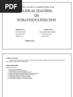 Heplock Insertion Procedure Guide | PDF | Intravenous Therapy | Medical ...