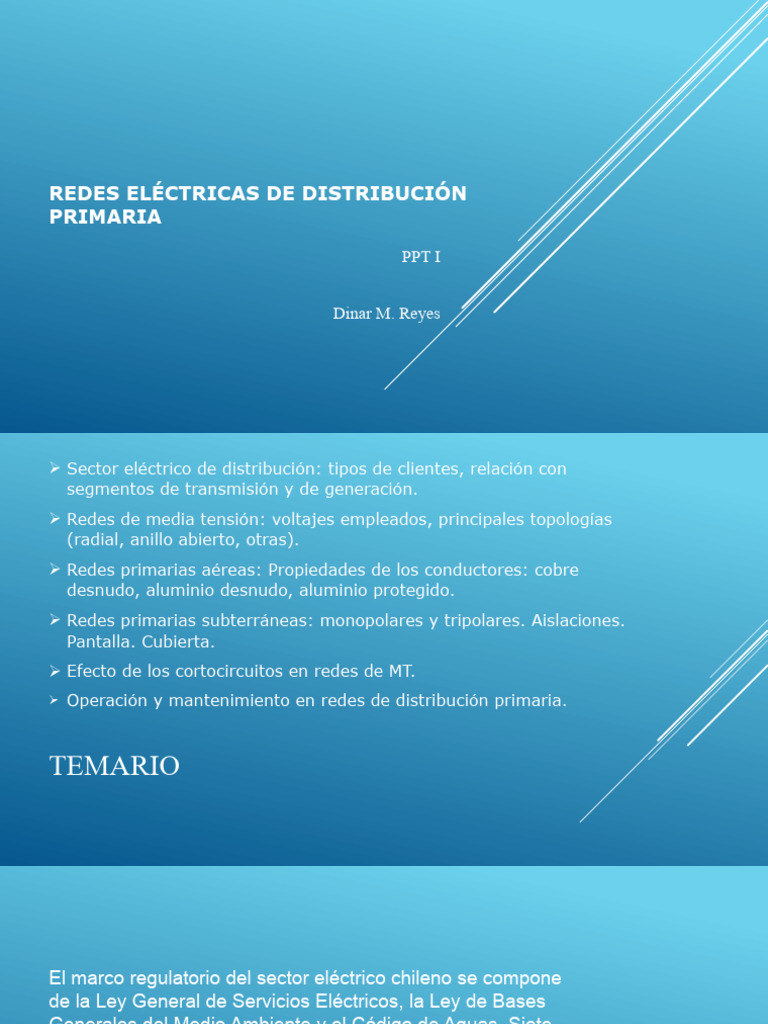 Redes Eléctricas de Distribución Primaria | Descargar gratis PDF ...