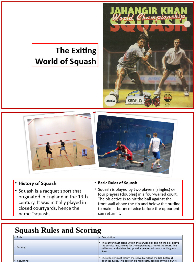 Squash | PDF | Endurance | Physical Fitness