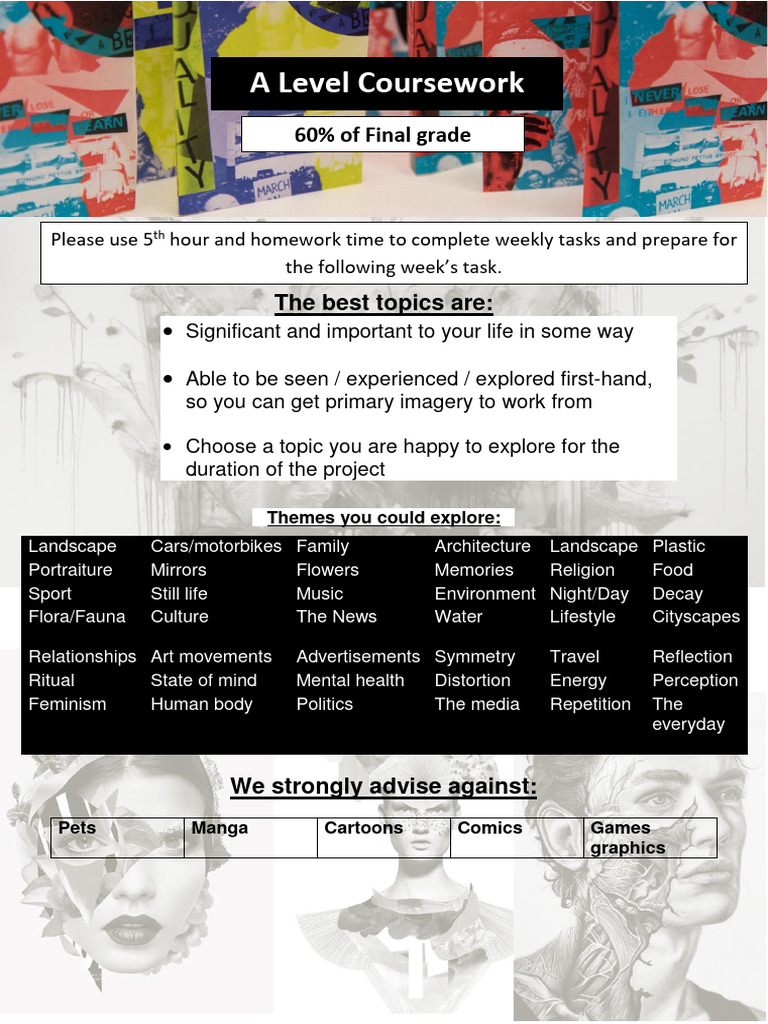 Alevel-Art-Coursework-Brief | PDF | Mind