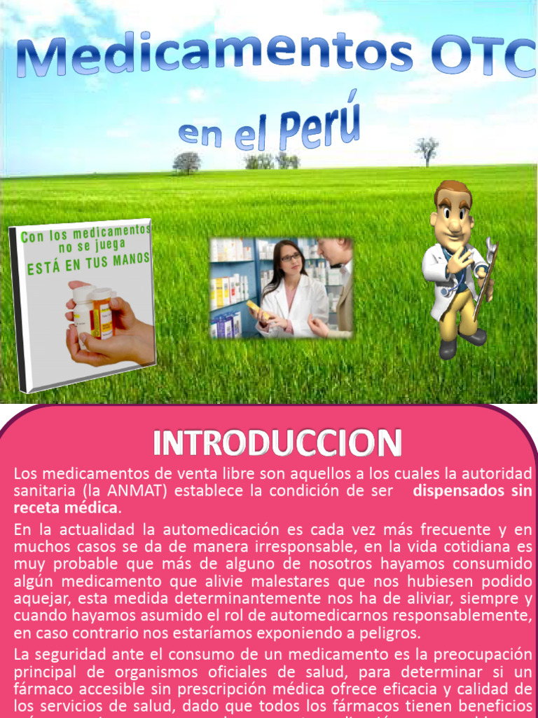 5. MEDICAMENTOS OTC | PDF | Medicina de venta libre | Medicamentos con receta