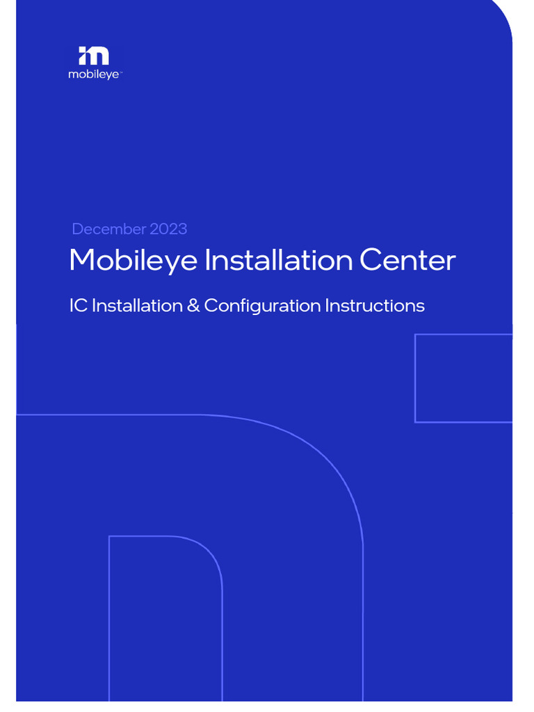 Mobileye Installation Guide 2023 | PDF | Transmission Control Protocol ...