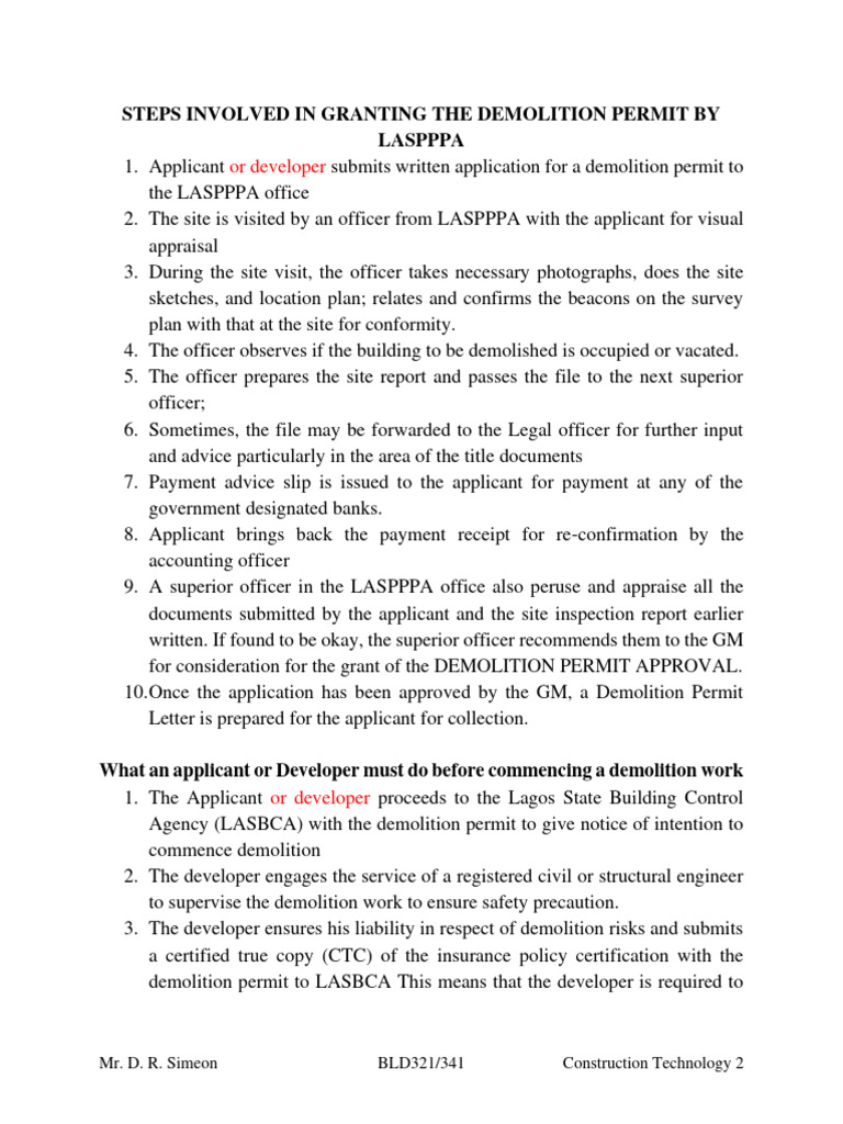 Lasbca Regulation and Safety in Buildings | Download Free PDF ...