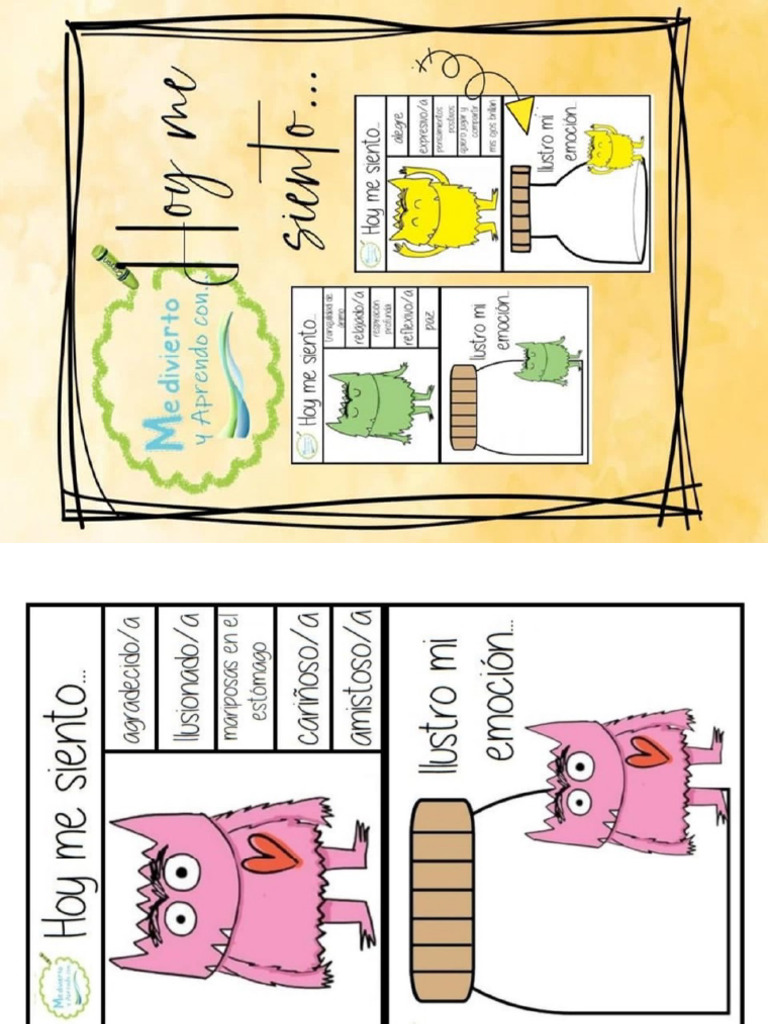 Hoy Me Siento... Trabajamos Las Emociones | PDF