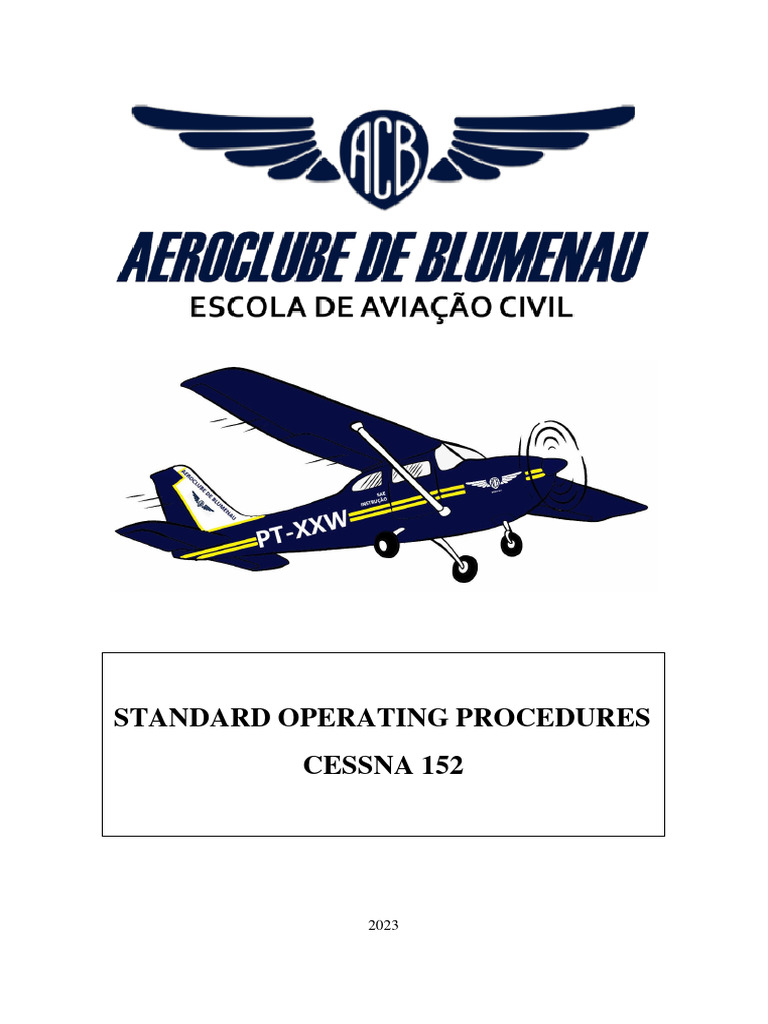 Sop c152 | PDF | Pista | Flap (Aeronáutica)