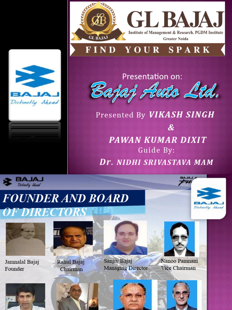 Pawan & Vikash (BAJAJ AUTO) | PDF