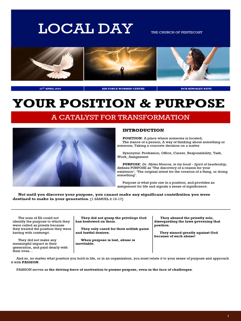 Local Day 21.04.2024 | PDF | Esther | God