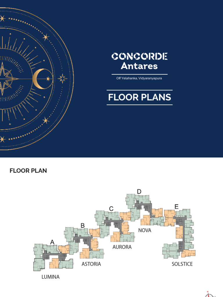 Concorde Anatres Floor Plan | PDF