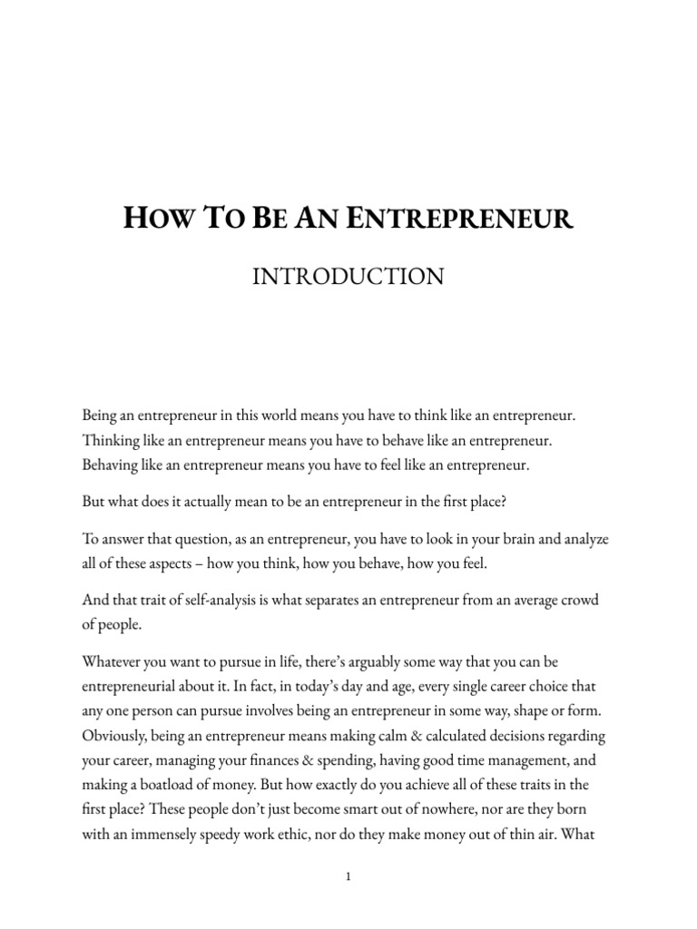 wp2 Portfolio Draft | Download Free PDF | Entrepreneurship | Mindset