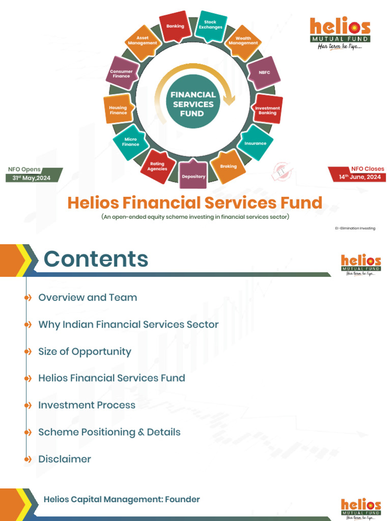 Helios Financial Services Fund NFO Presentation | PDF | Investing ...