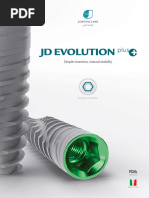 JDEvolution S Product Catalogue | PDF | Dental Implant
