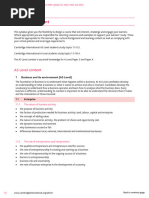 AS Level Business 9609 Revision Notes | PDF