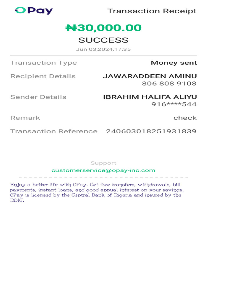 Transaction Receipt-240603018251931839 | PDF