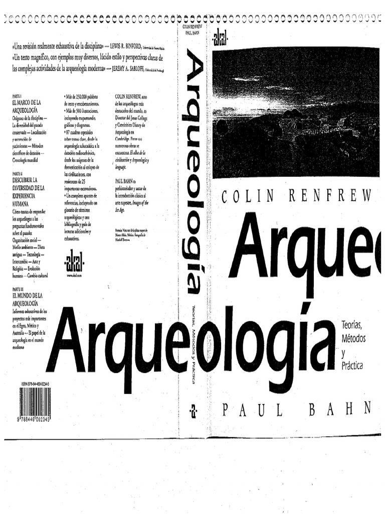 Arqueología - Teorías, Métodos y Práctica - Colin Renfrew y Paul Bahn ...