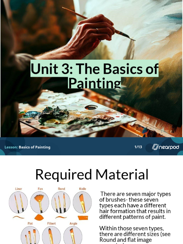 Basics of Painting | PDF
