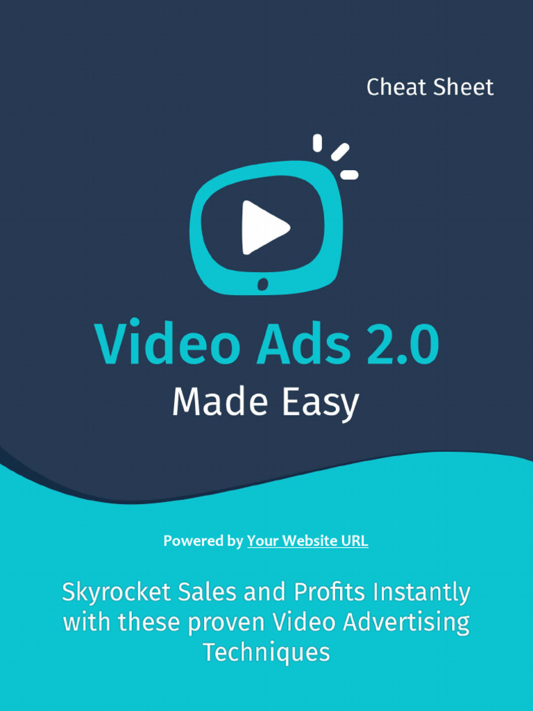 Cheat Sheet | Download Free PDF | Online Advertising | Advertising