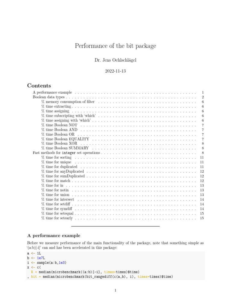 Bit Performance | PDF | Computer Programming | Computing