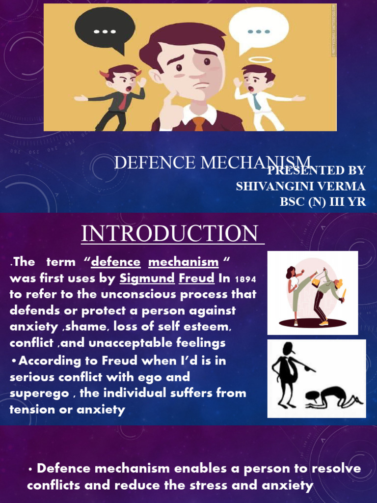 Understanding Defence Mechanisms in Psychology | PDF | Id | Feeling