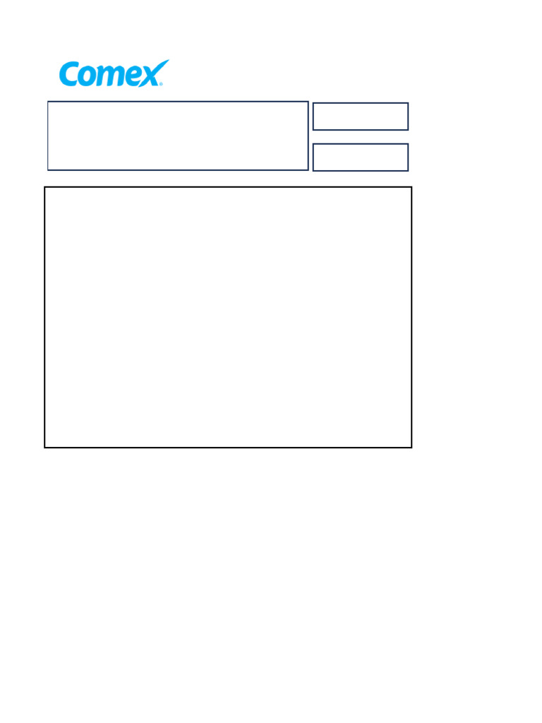 Nota Editable Comex Tacubaya | PDF