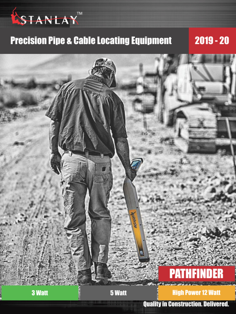 Rycom Stloc10 Gps Pathfinder Pipe and Cable Locator | PDF | Transmitter | Hertz