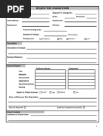 Engineering Change Notice Template | PDF