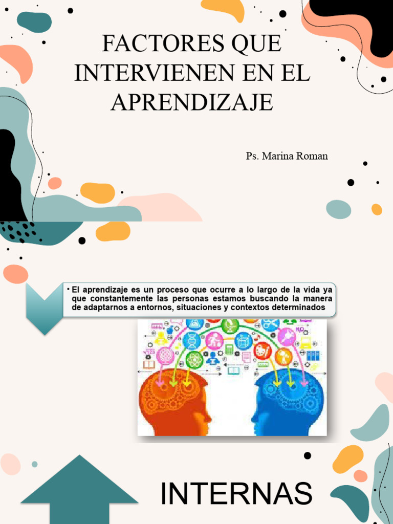 13 Variables en El Proceso de Aprendizaje | Descargar gratis PDF | Aprendizaje | Memoria