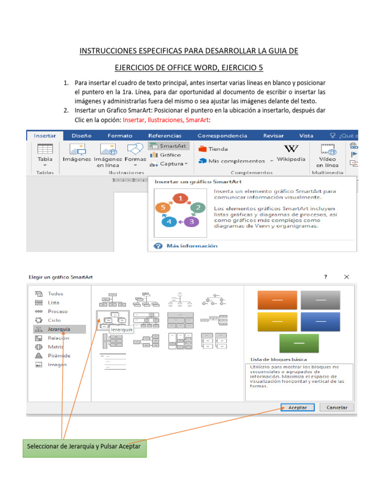 Manual Didactico Guia de Word, Ejercicio 7 | PDF