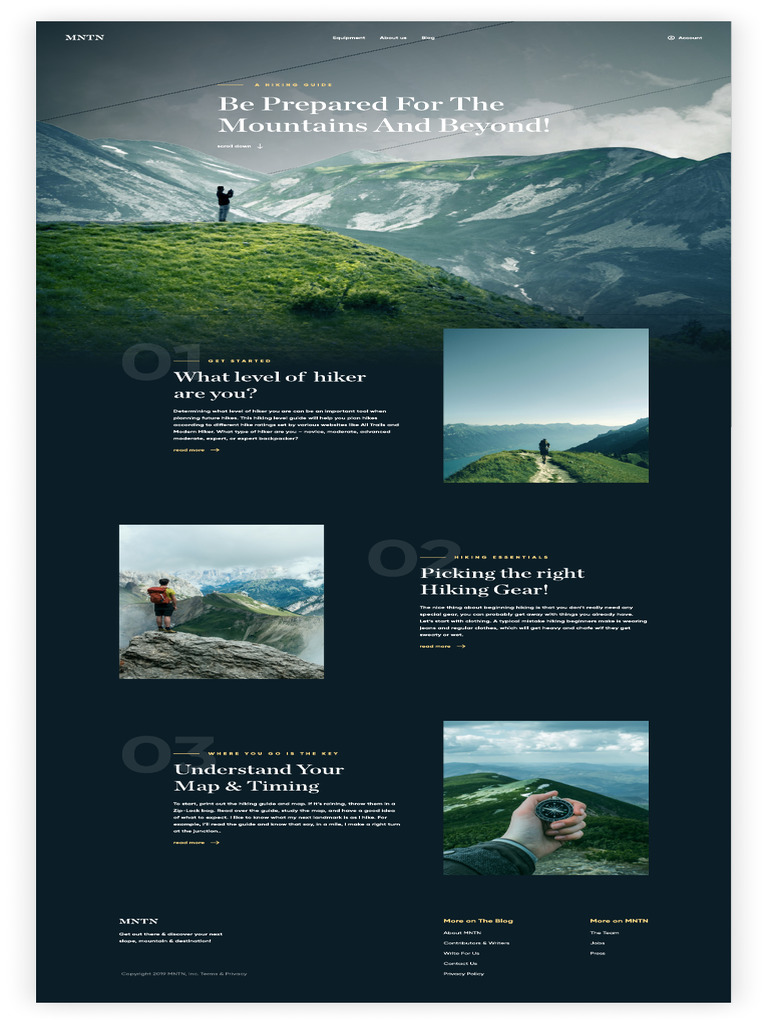 MNTN-Landing-Page | PDF | Hiking | Adventure Travel