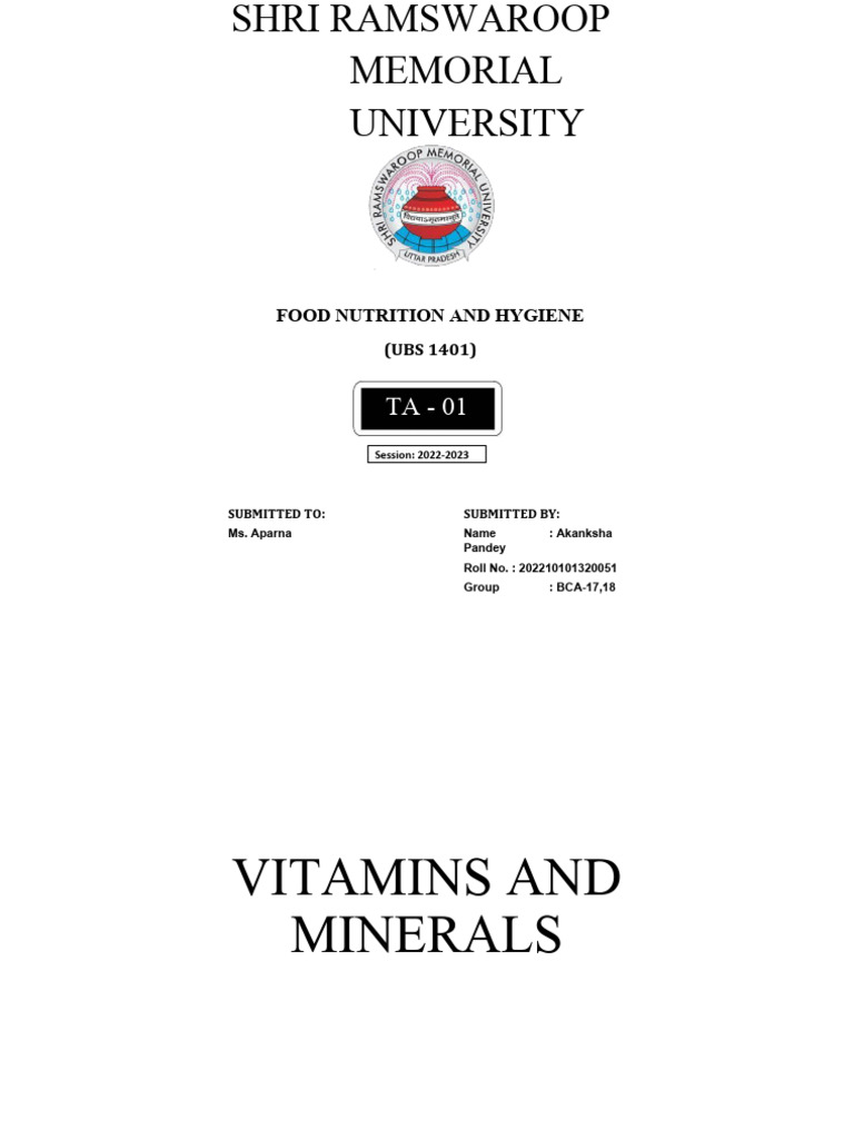 Bne 8 | PDF | Foods | Vitamin